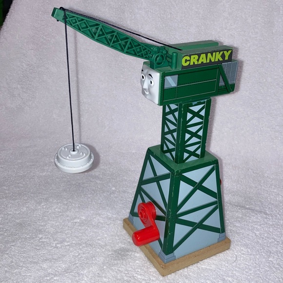 Mattel | Toys | Cranky The Crane 22 Thomas Wooden Trains 2000s Magnetic ...